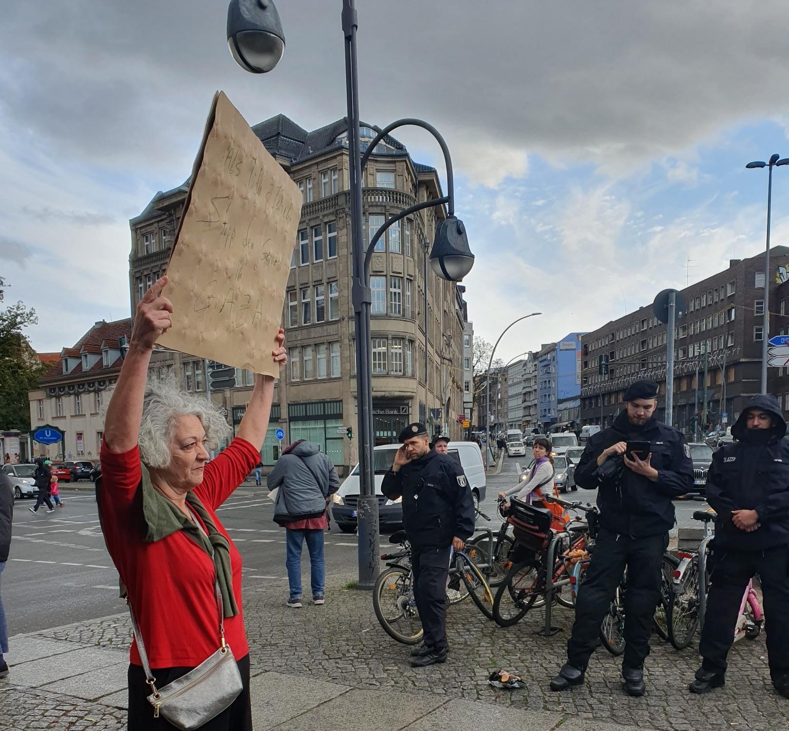 “Actions like this are a symbol for the liberation struggle. It’s an ...