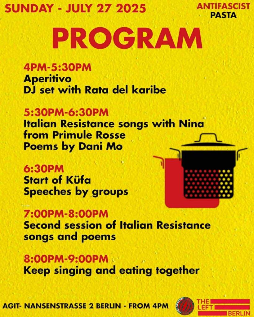 Anti-Fascist Pasta – The Left Berlin